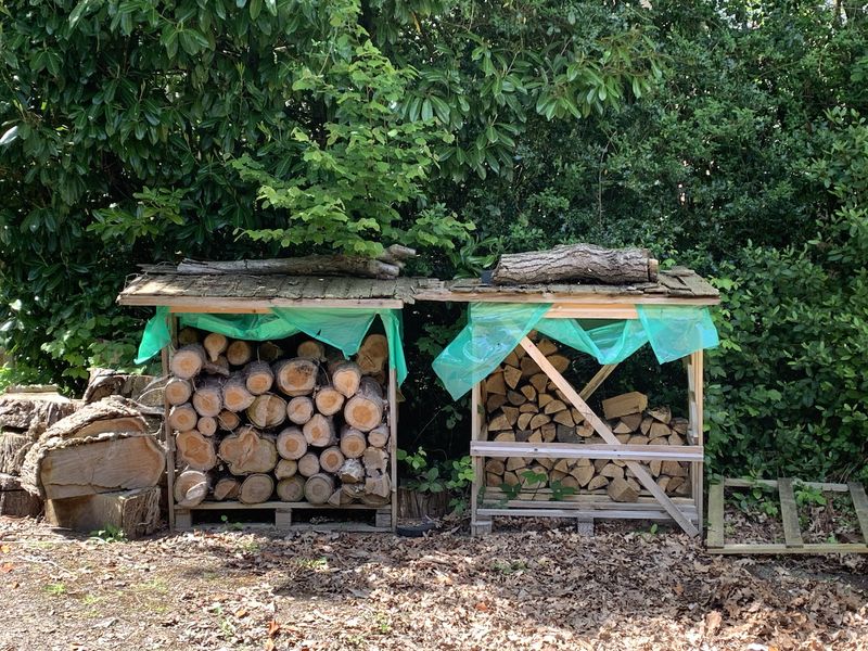 I build a new log store with plan and materials list