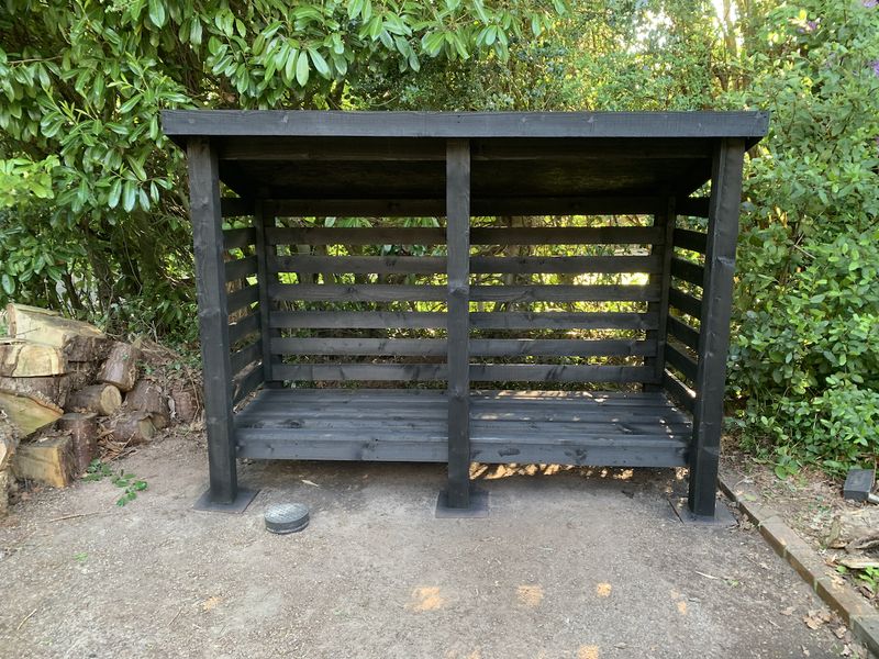 I build a new log store with plan and materials list