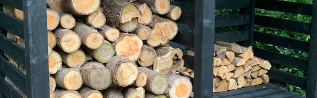 I build a new log store with plan and materials list
